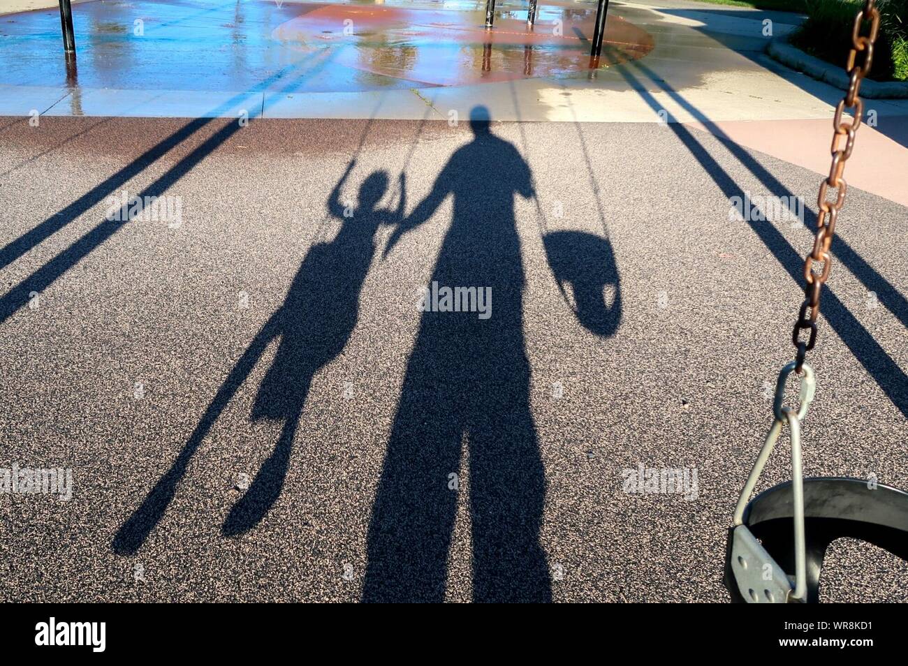 Kid at playground hi-res stock photography and images - Alamy