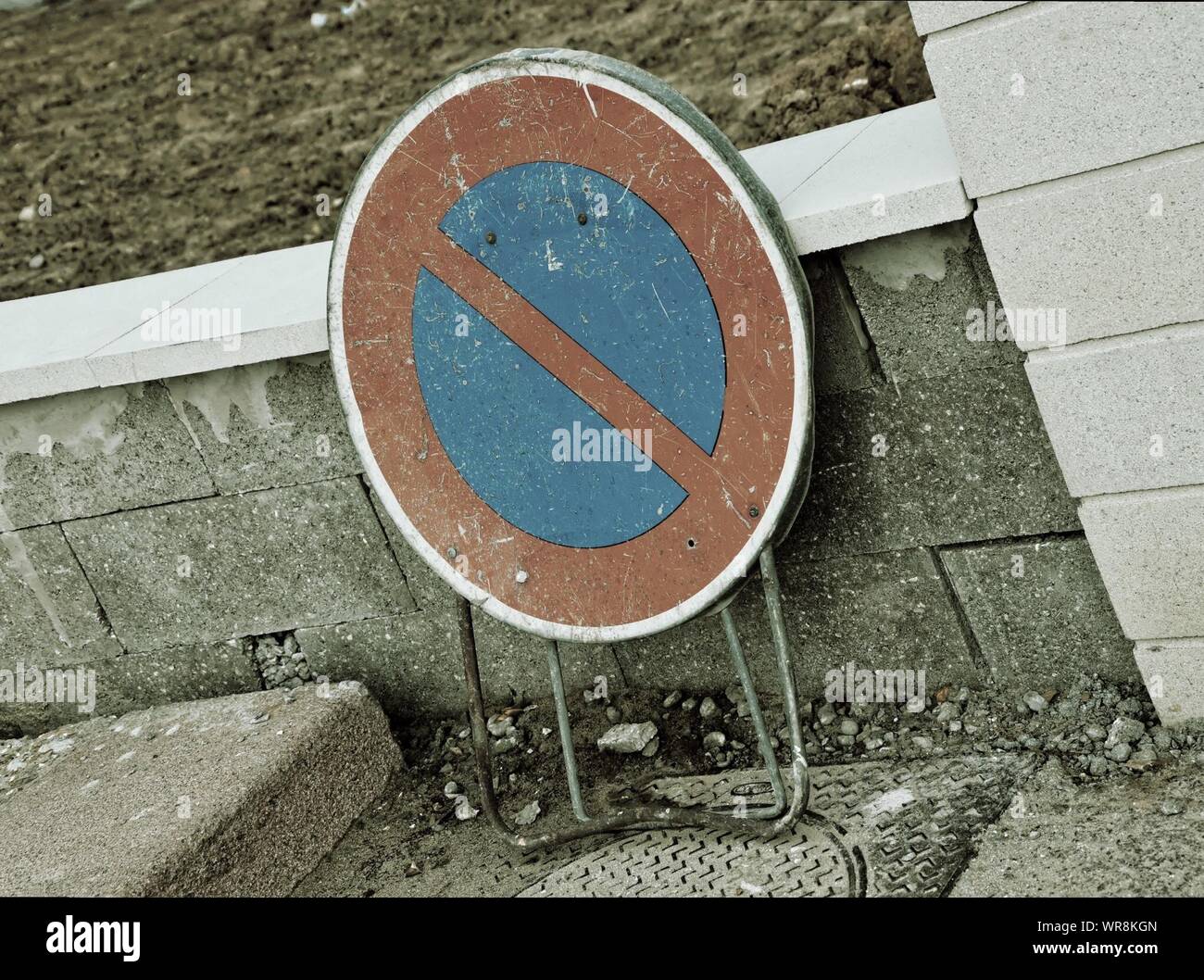 Close up of no entry sign hi-res stock photography and images - Alamy