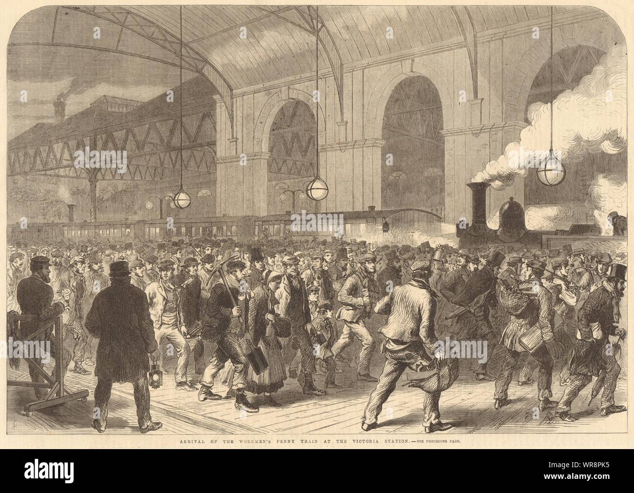 Workmens penny train hi-res stock photography and images - Alamy