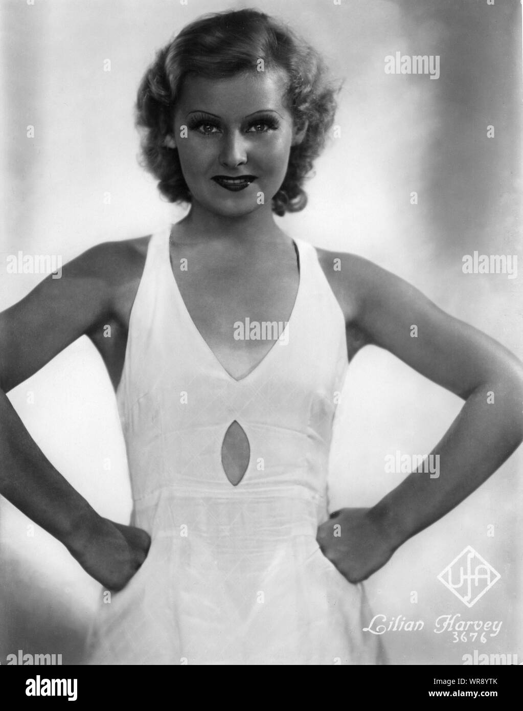 LILIAN HARVEY publicity portrait circa 1932 Universum Film ( UFA Stock ...