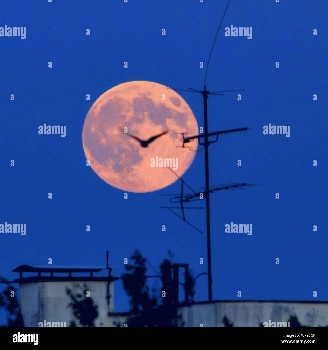 Tower Moon High Resolution Stock Photography and Images - Alamy