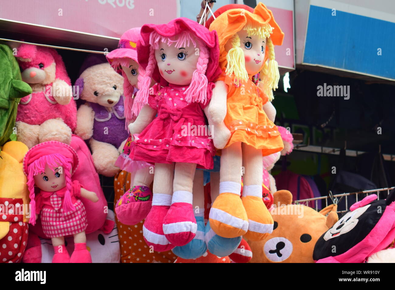 doll in action Stock Photo - Alamy