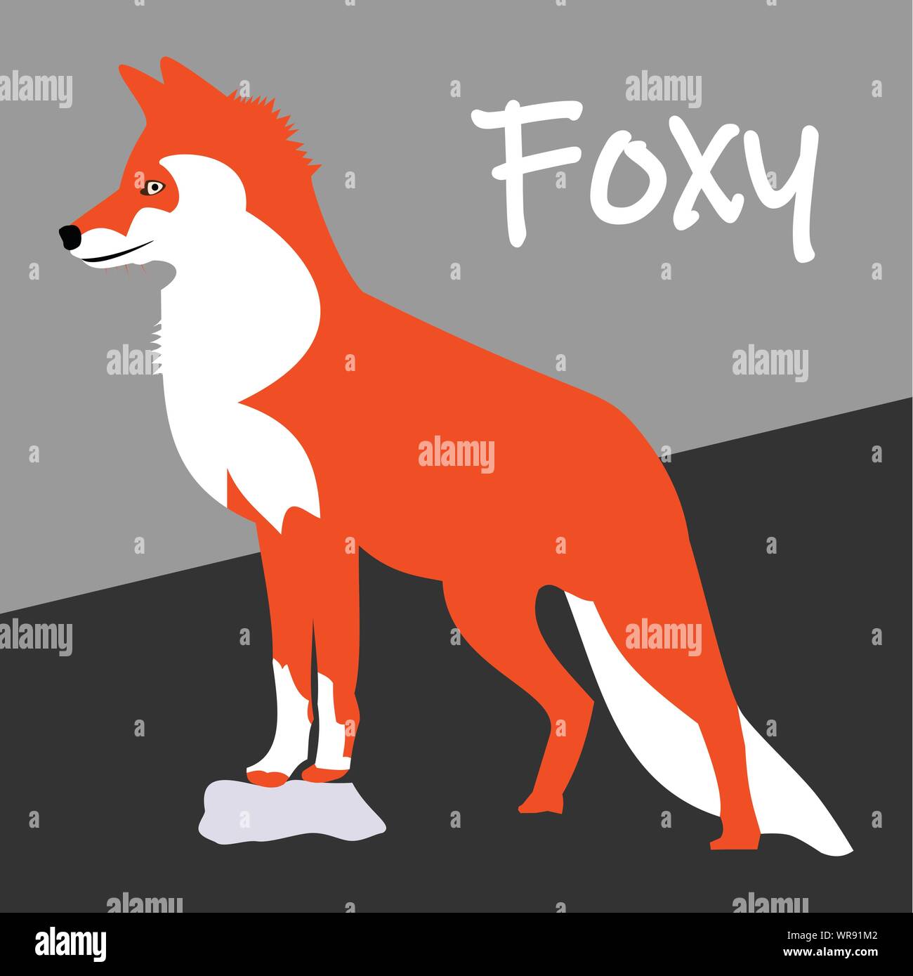 Beautiful orange chest Stock Vector Images - Alamy