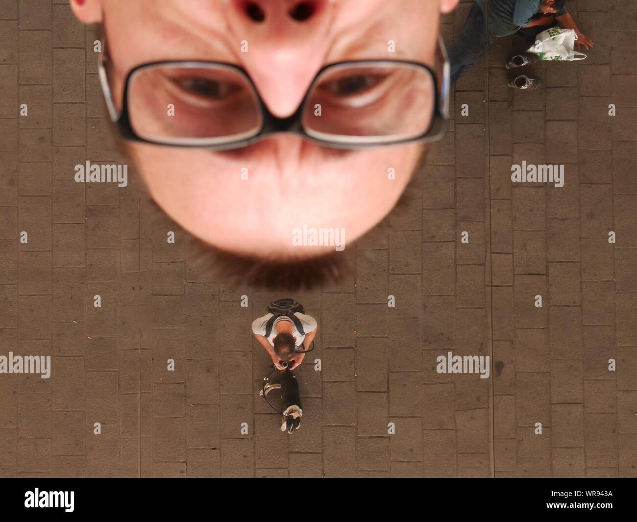 Reflective face hi-res stock photography and images - Alamy