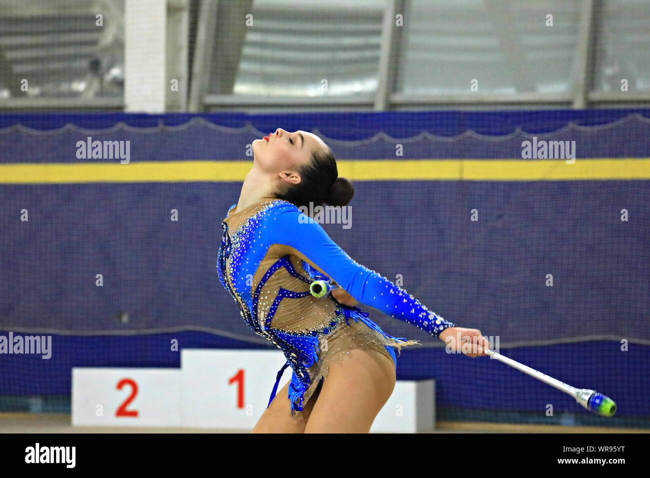 Moscow / Russia -09/08/2019 - Moscow Grace Regional competition Stock ...