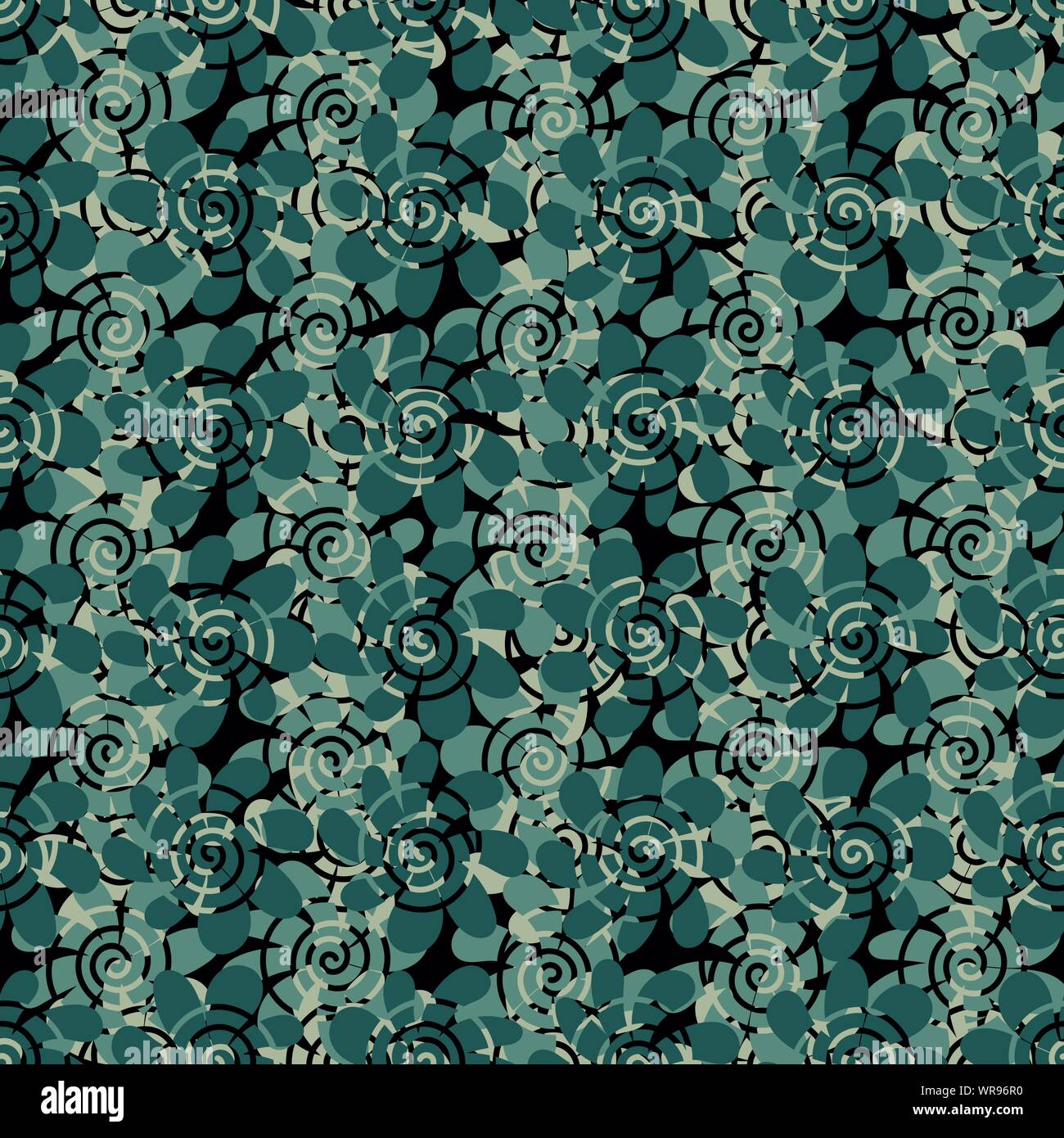 Shades of green plants Stock Vector Images - Alamy