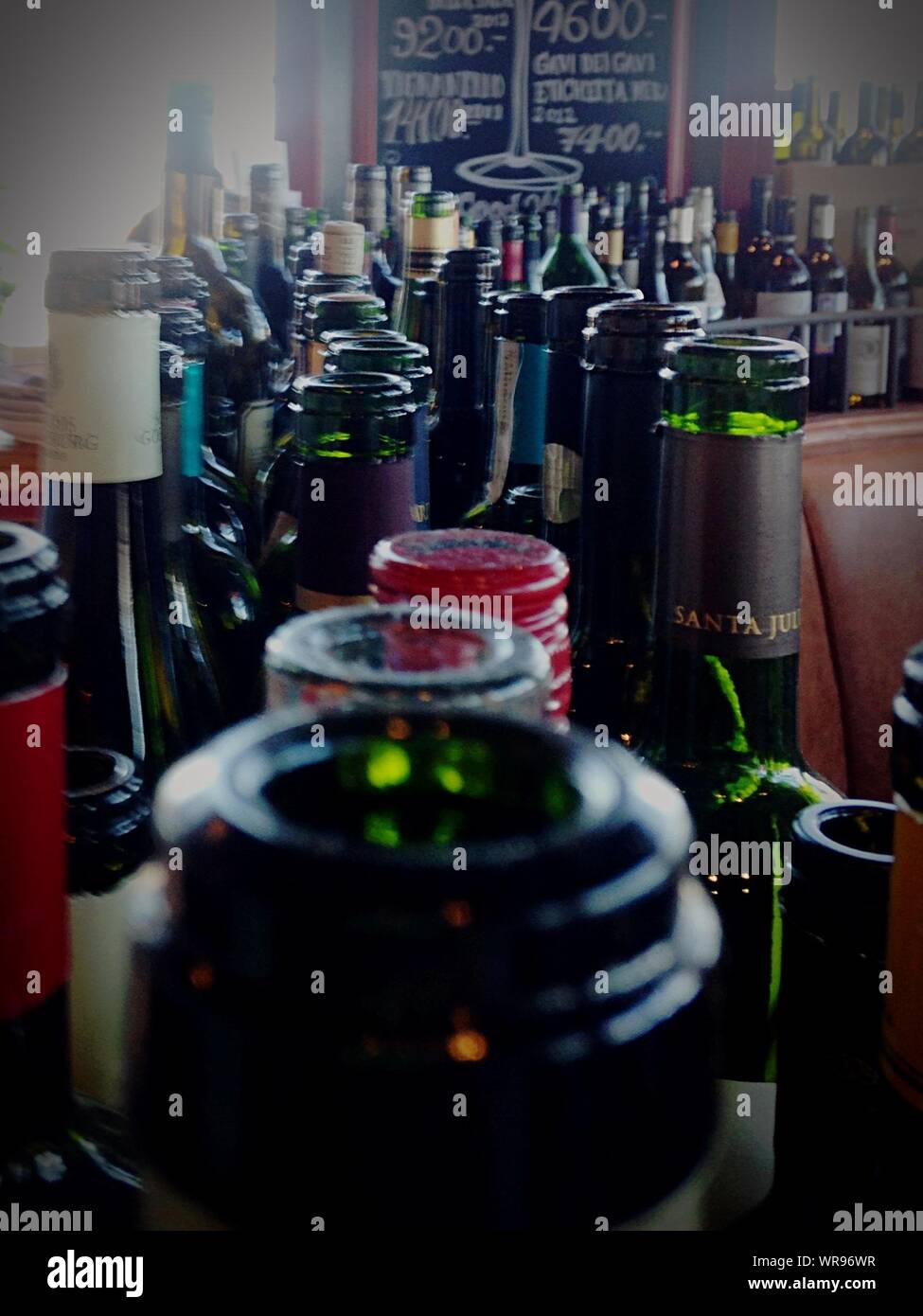 Bar counter view hi-res stock photography and images - Alamy