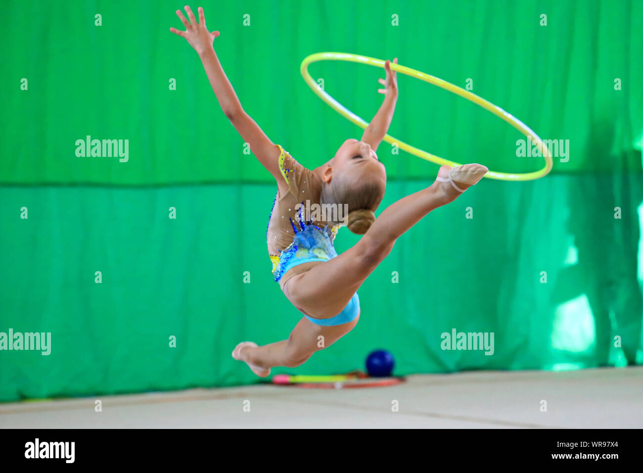 Moscow / Russia -09/08/2019 - Moscow Grace Regional competition: The ...