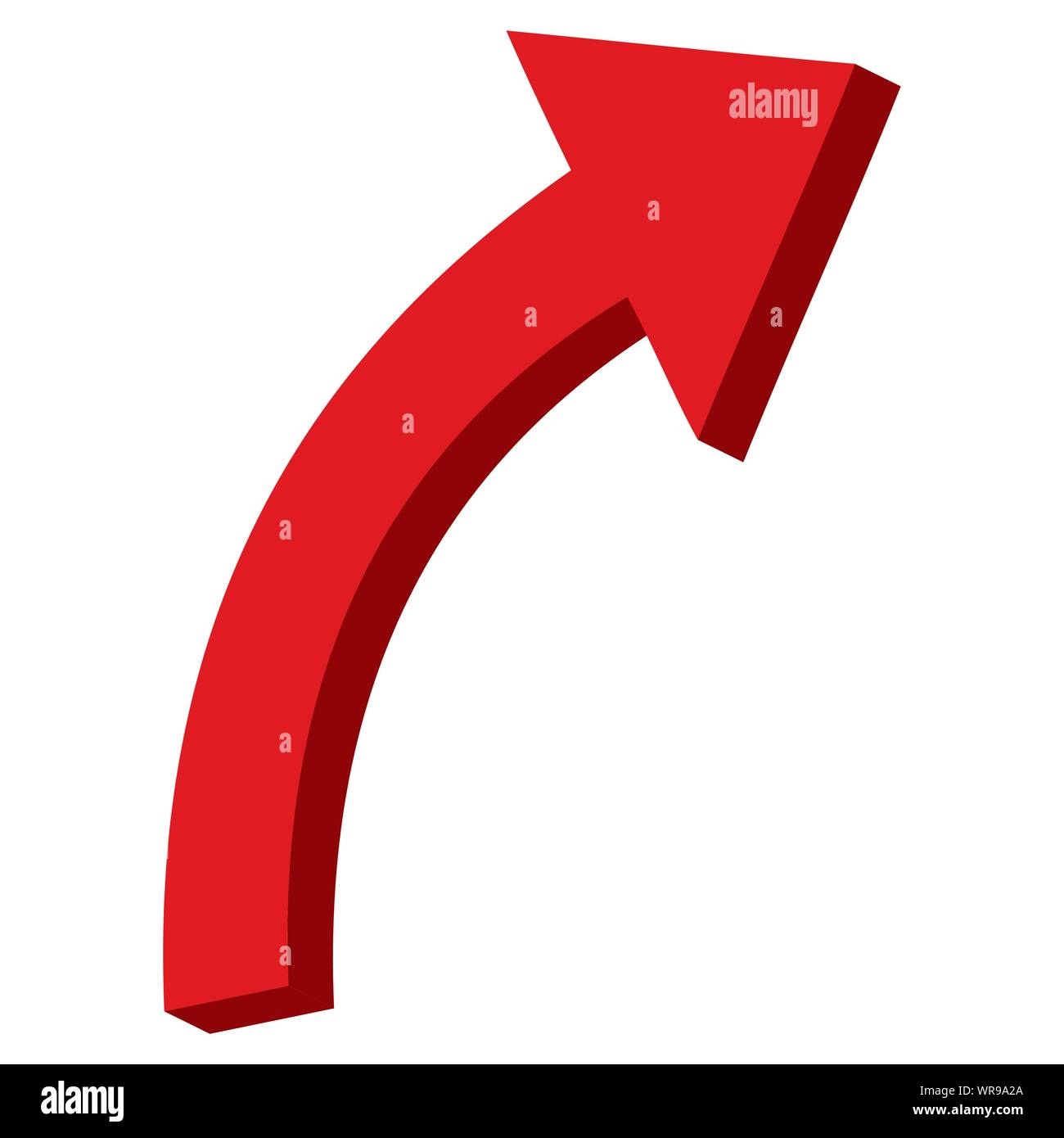 red arrow vector Stock Vector Image & Art - Alamy