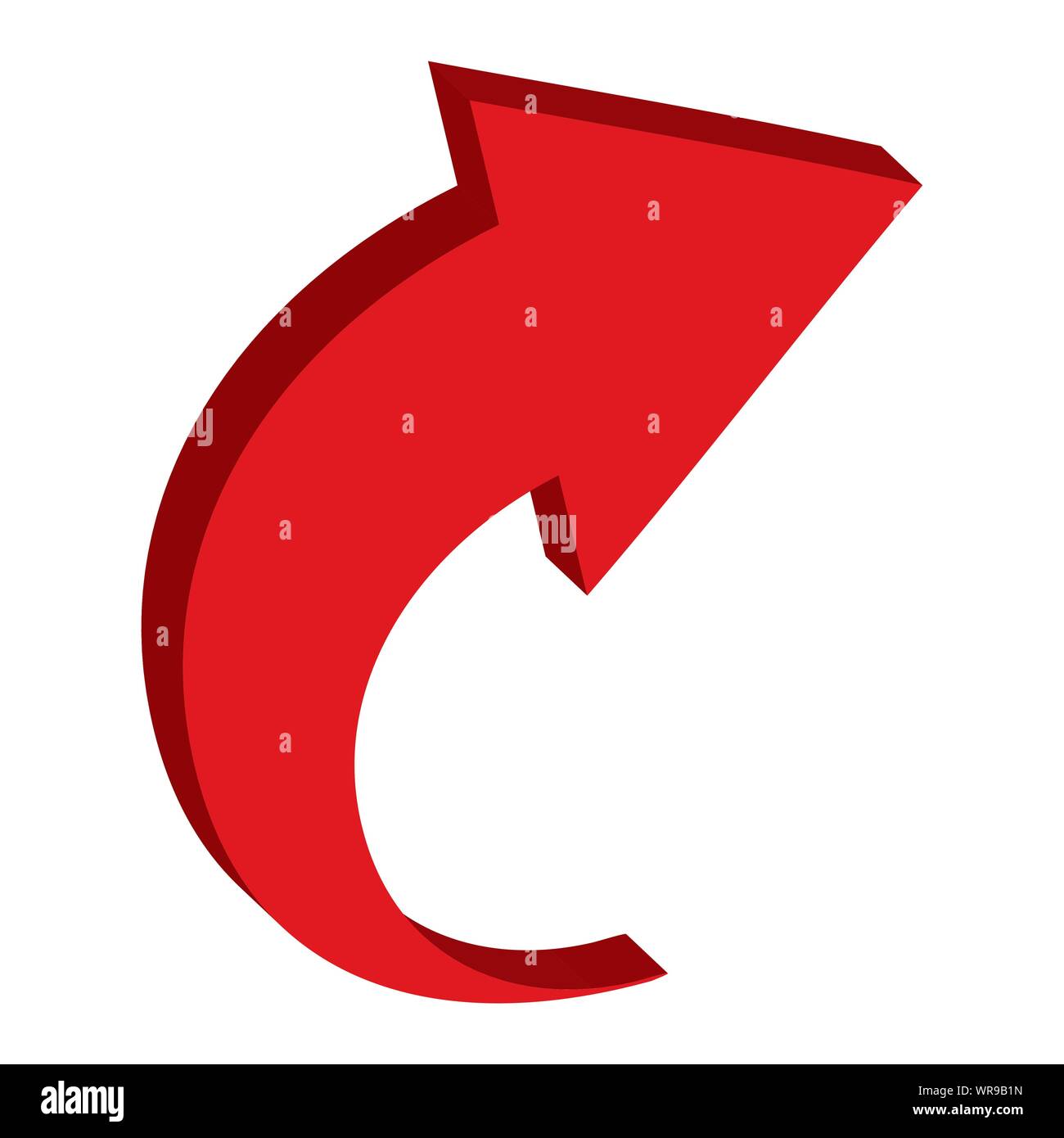 red arrow vector Stock Vector Image & Art - Alamy