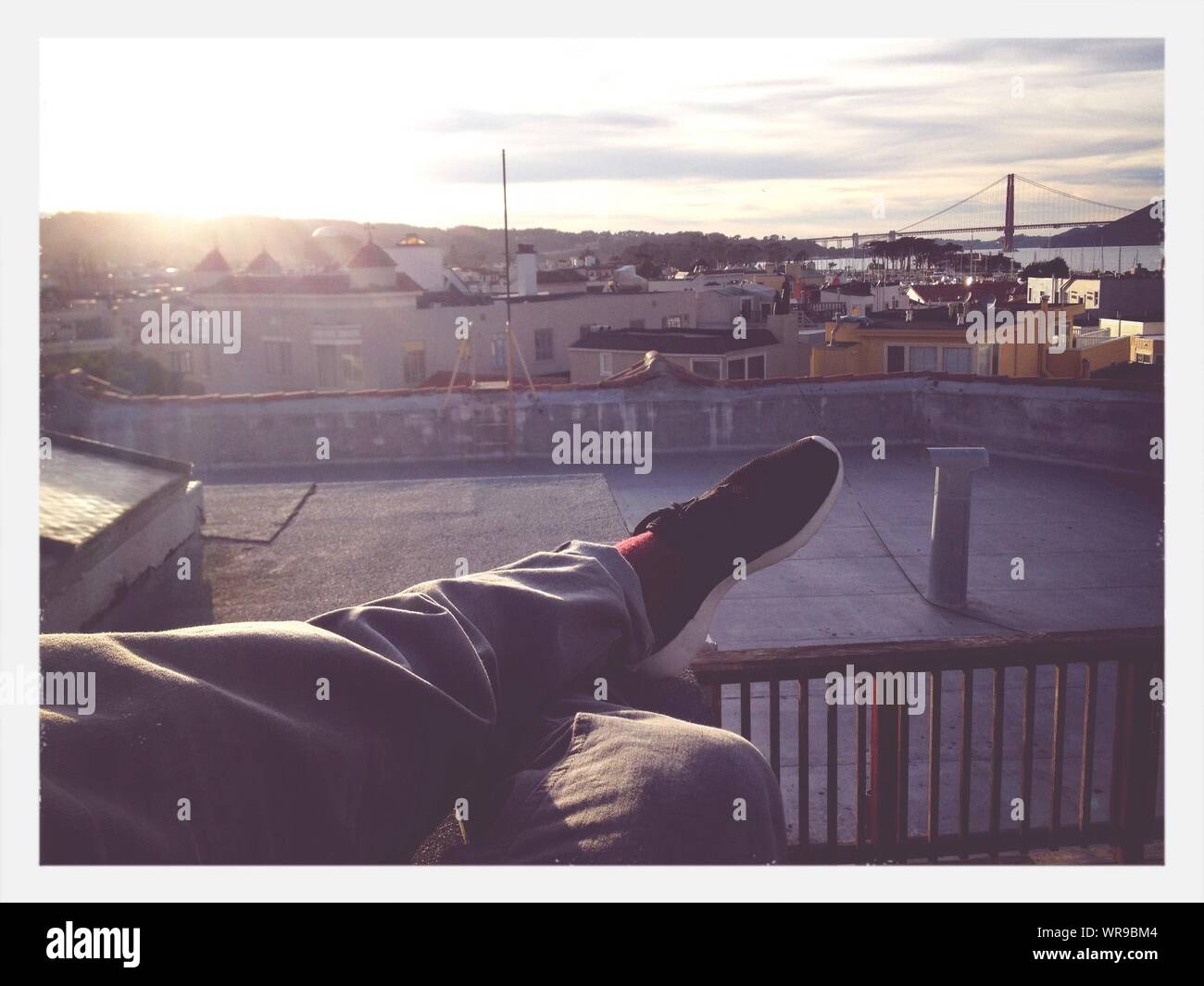 Man resting wall hi-res stock photography and images - Alamy