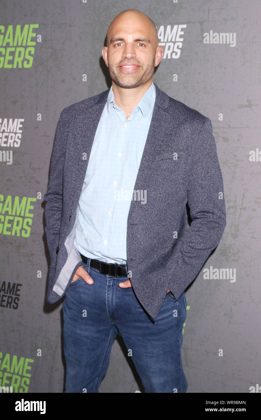 September 09, 2019 James Wilks attend the premiere of The Game Changers ...