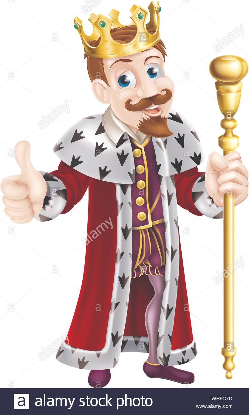 King Cartoon High Resolution Stock Photography and Images - Alamy