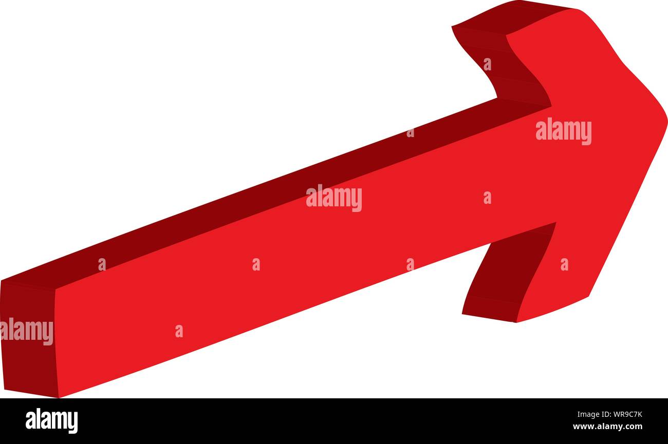 red arrow vector Stock Vector Image & Art - Alamy