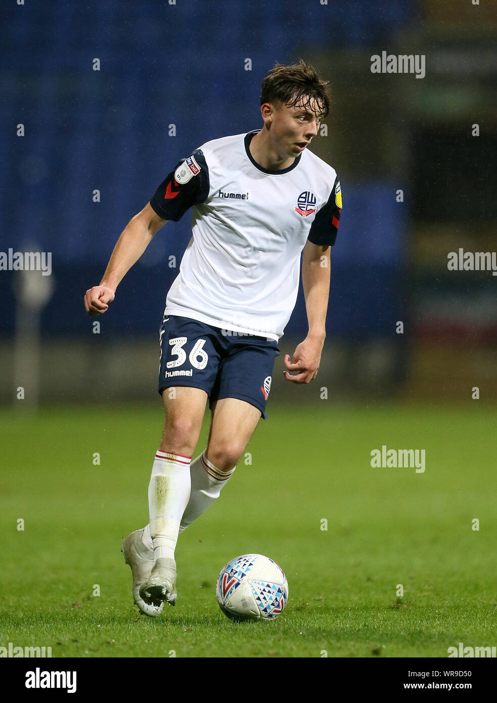 Bolton Wanderers' Callum King-Harmes Stock Photo - Alamy