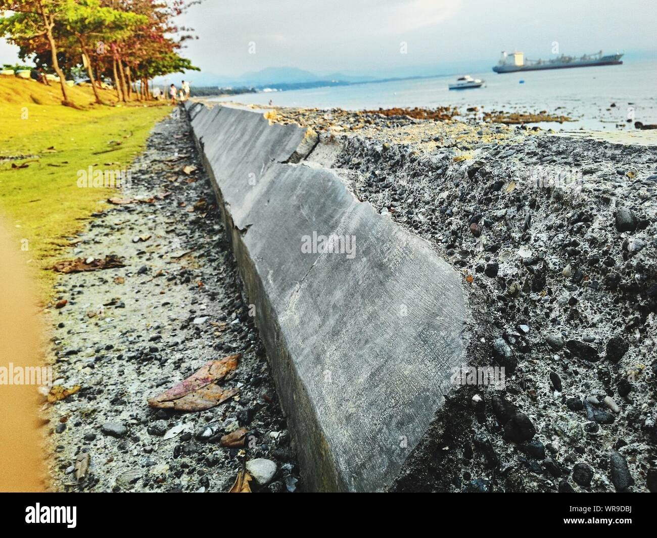Damaged beach hi-res stock photography and images - Alamy