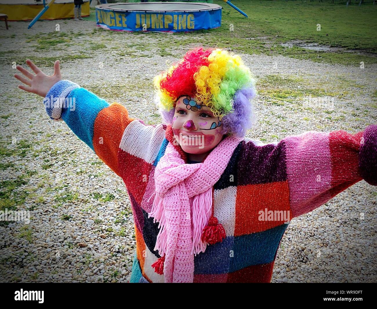 Portrait Child Clown High Resolution Stock Photography and Images - Alamy