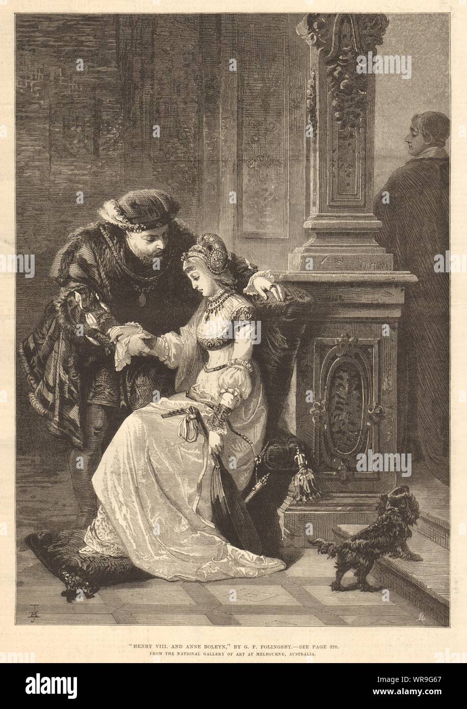Henry viii and anne boleyn hi-res stock photography and images - Alamy