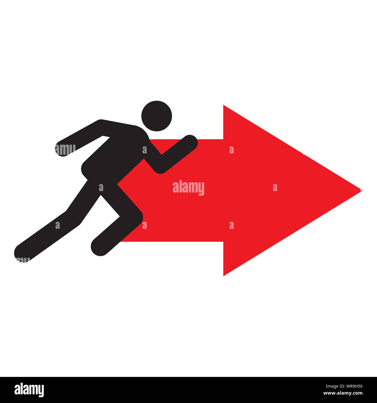 wellness, academy, motion, abstract, eps 10 vector, isolated, sign ...