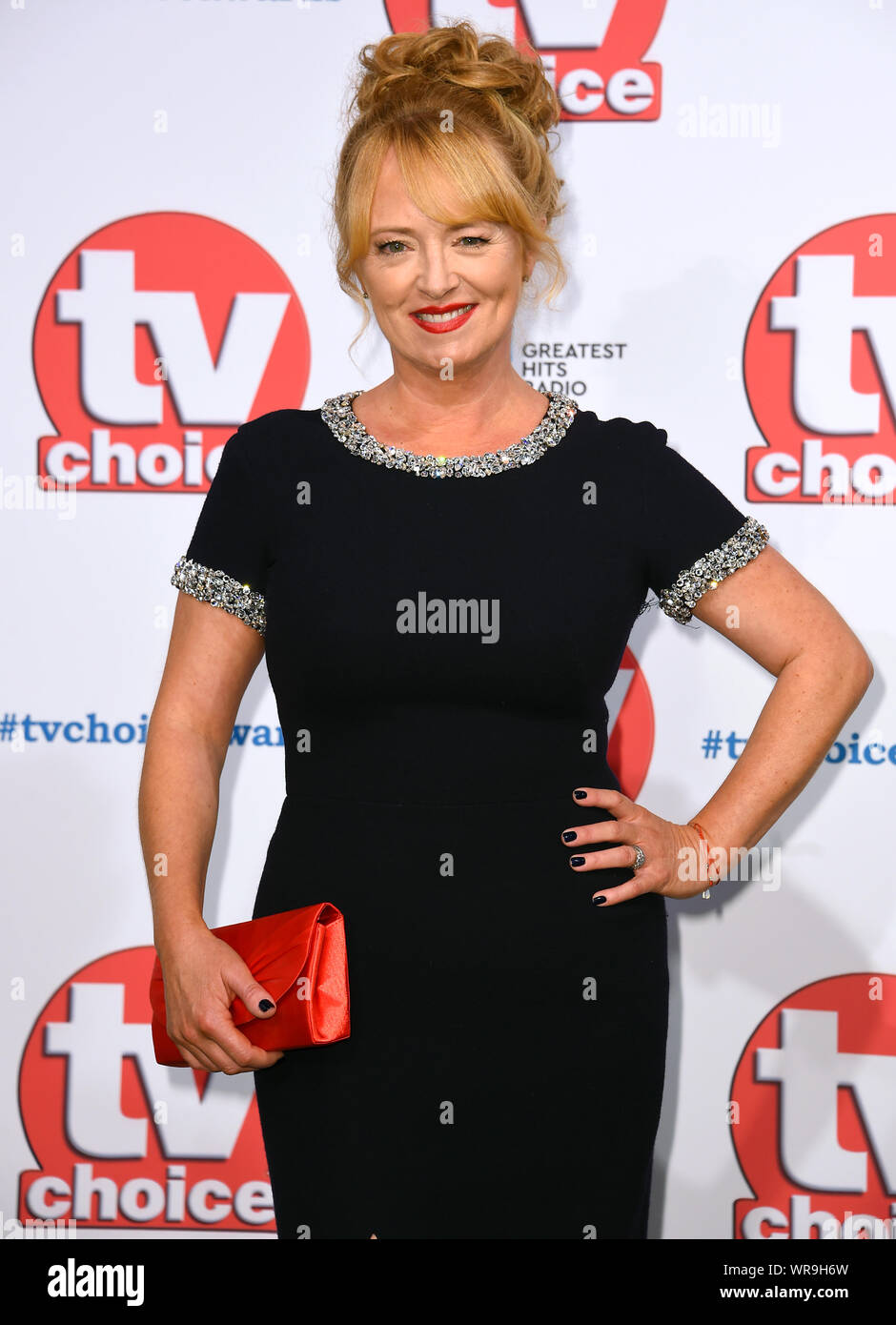Sally ann matthews attending tv choice awards held hilton hotel hi-res ...