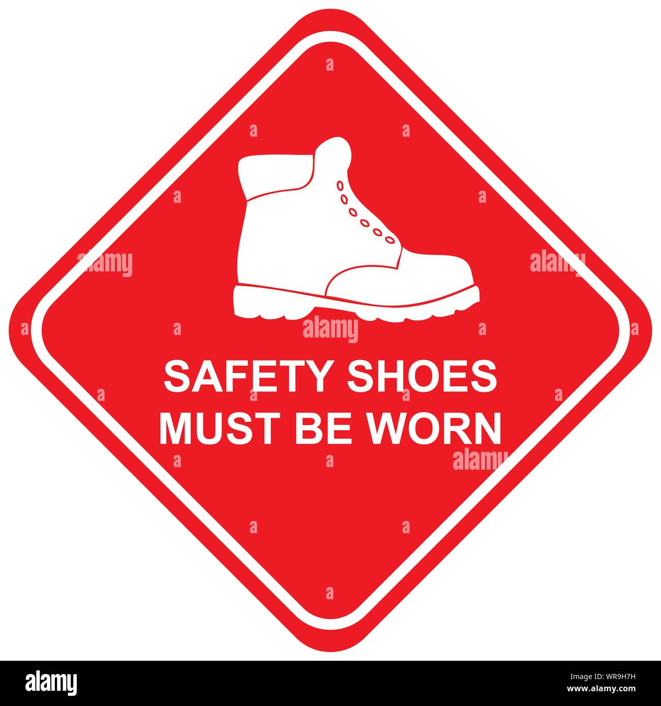 Steel toe shoes Stock Vector Images - Alamy