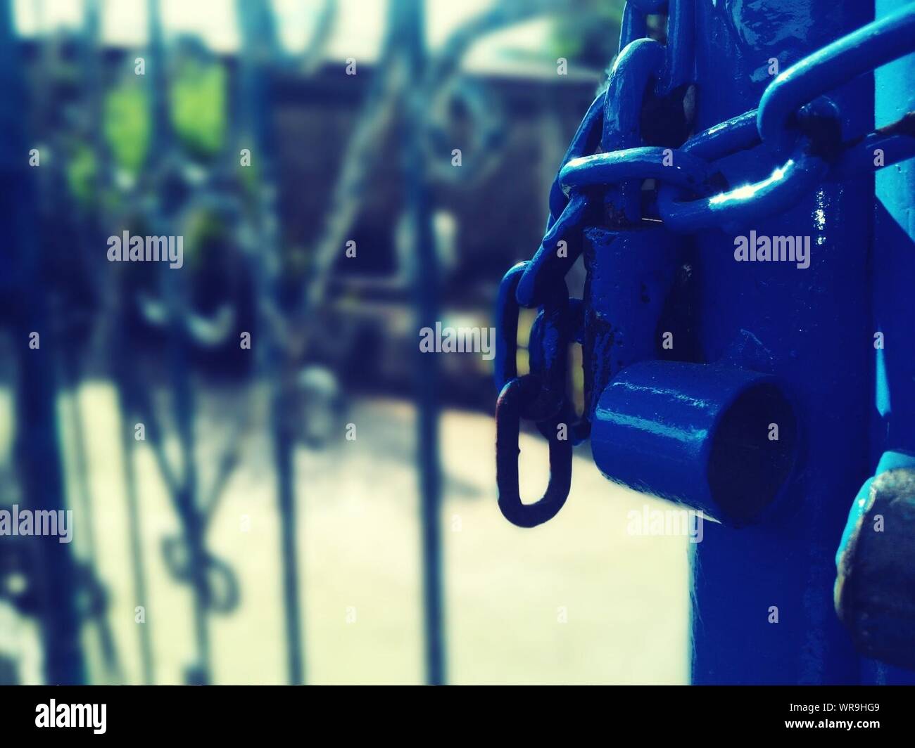 Chain Gate High Resolution Stock Photography and Images - Alamy