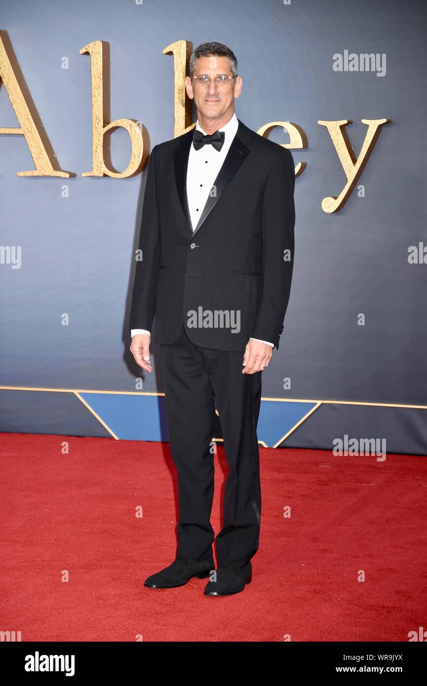 Michael engler at the world premiere of downton abbey hi-res stock ...