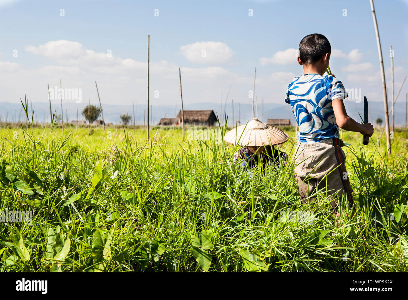 Rice boy hi-res stock photography and images - Alamy
