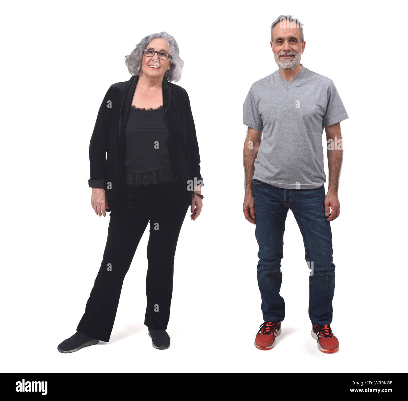 Photo happy senior couple Cut Out Stock Images & Pictures - Alamy