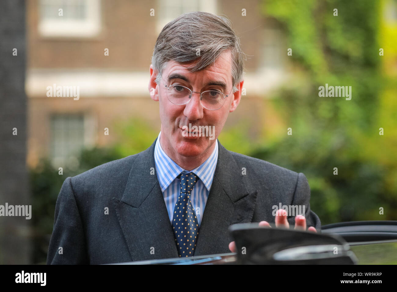 Westminster, London, UK. 10th Sep 2019. Jacob Rees-Mogg, Leader of the ...