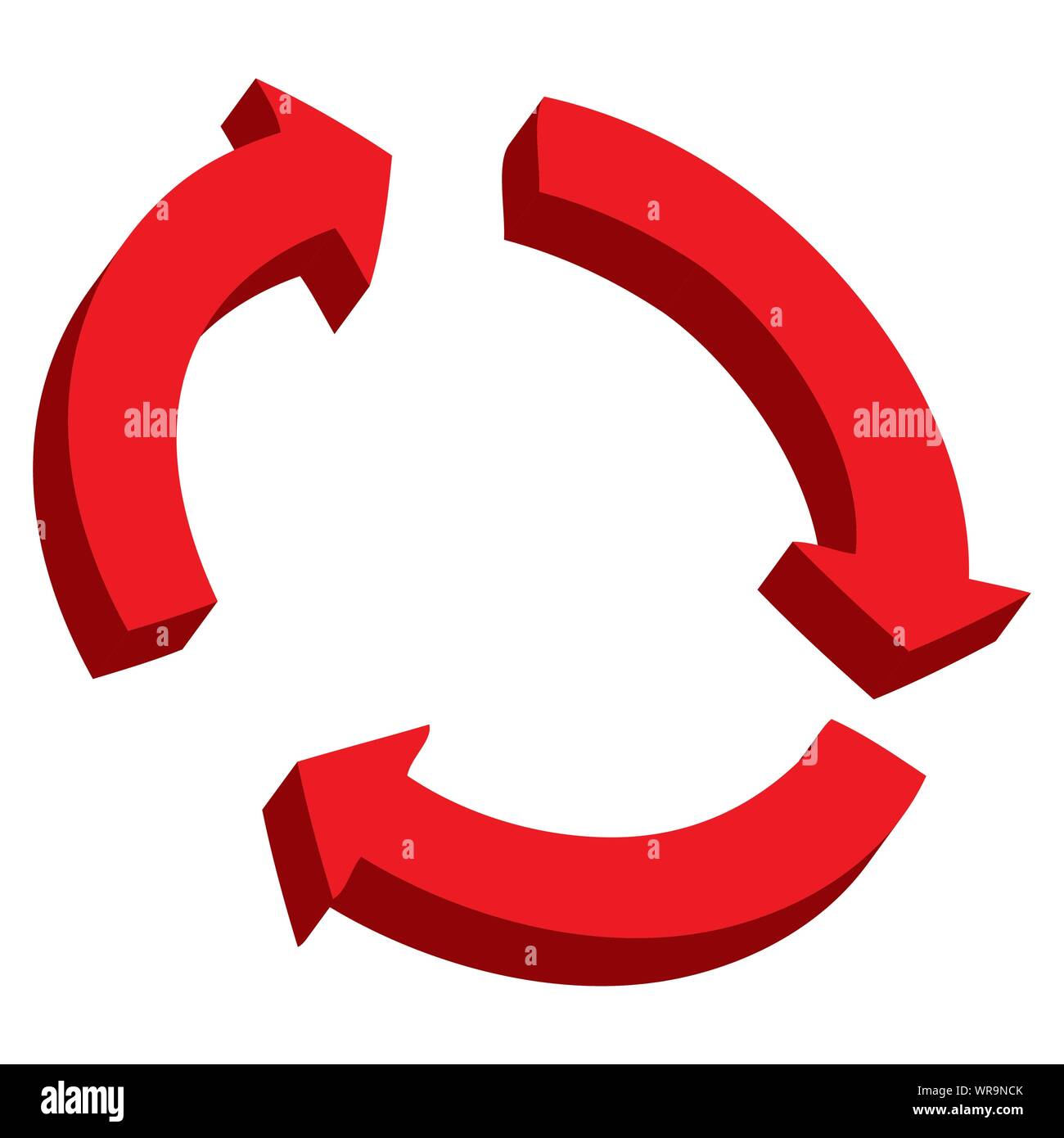 red arrow vector Stock Vector Image & Art - Alamy