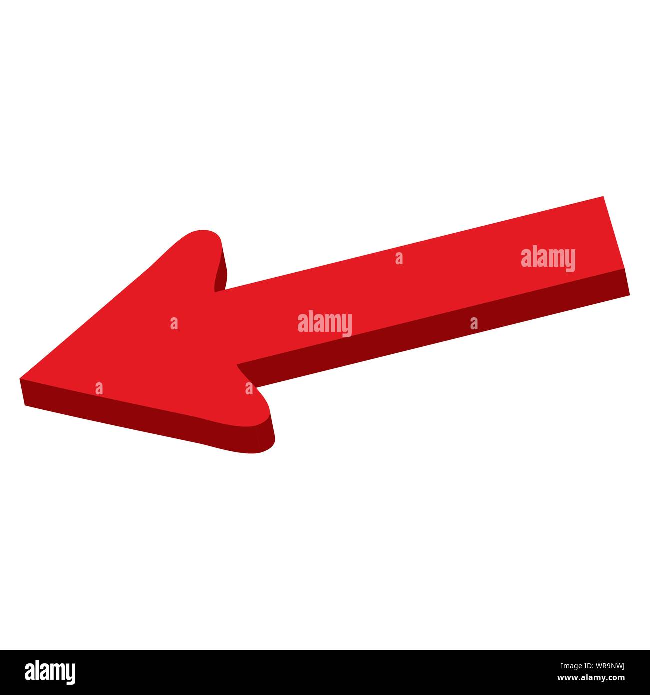 red arrow vector Stock Vector Image & Art - Alamy