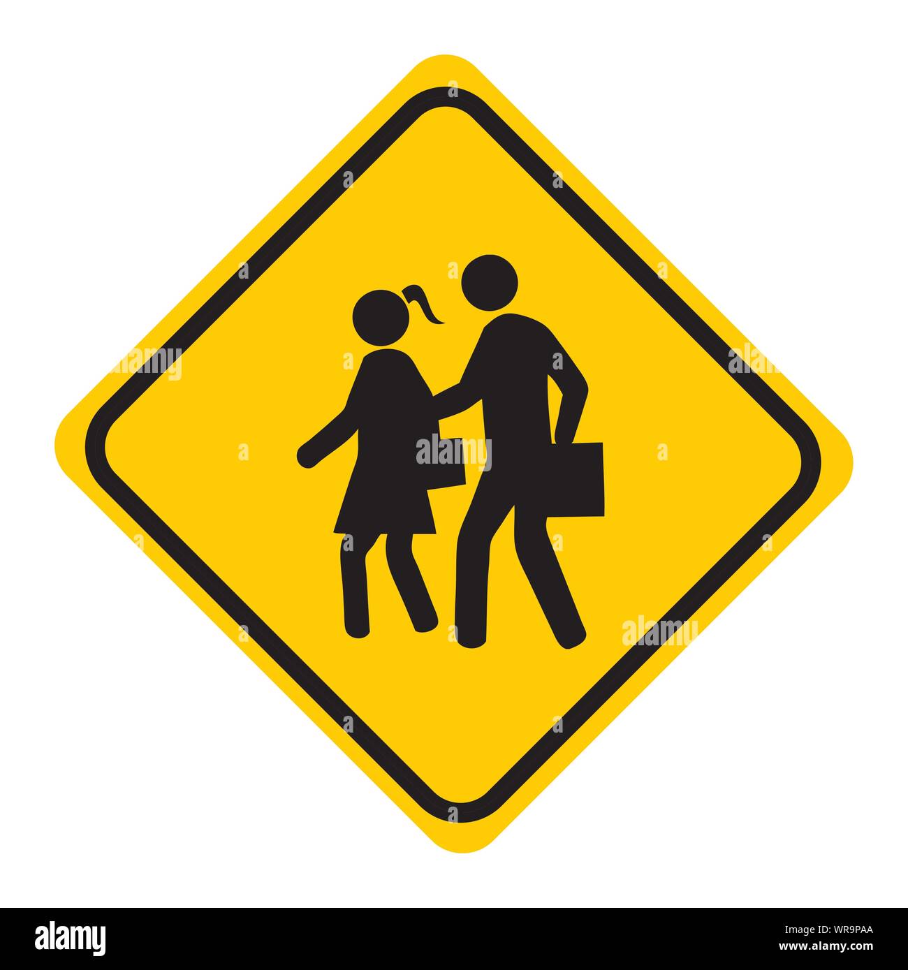 Attention running man warning hi-res stock photography and images - Alamy