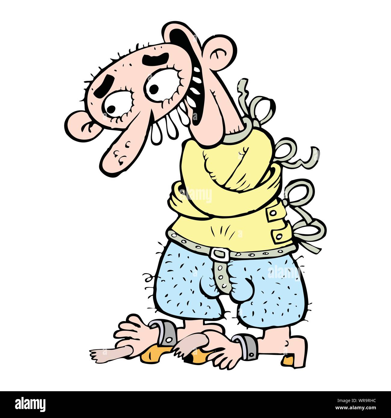 Straitjacket patient hi-res stock photography and images - Alamy