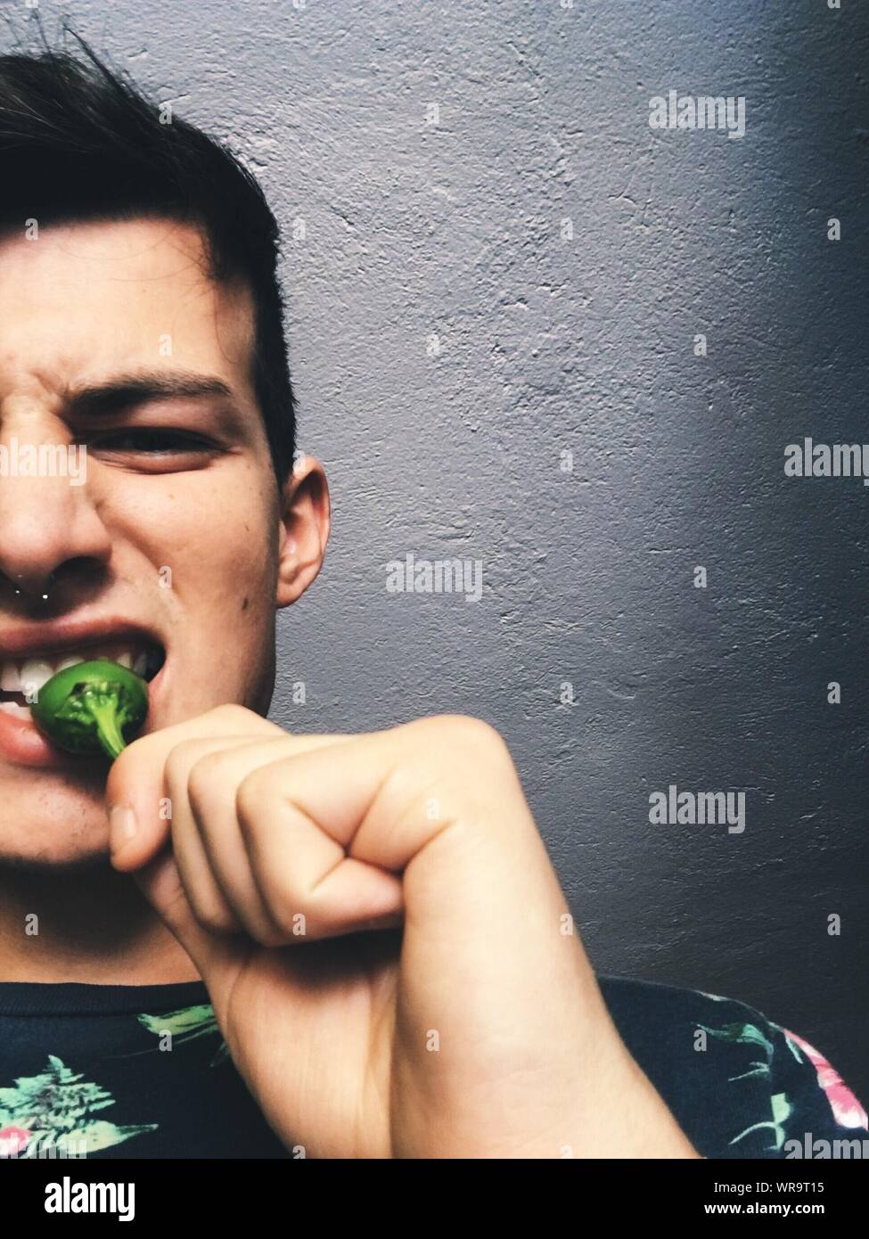 Eating chili hi-res stock photography and images - Alamy