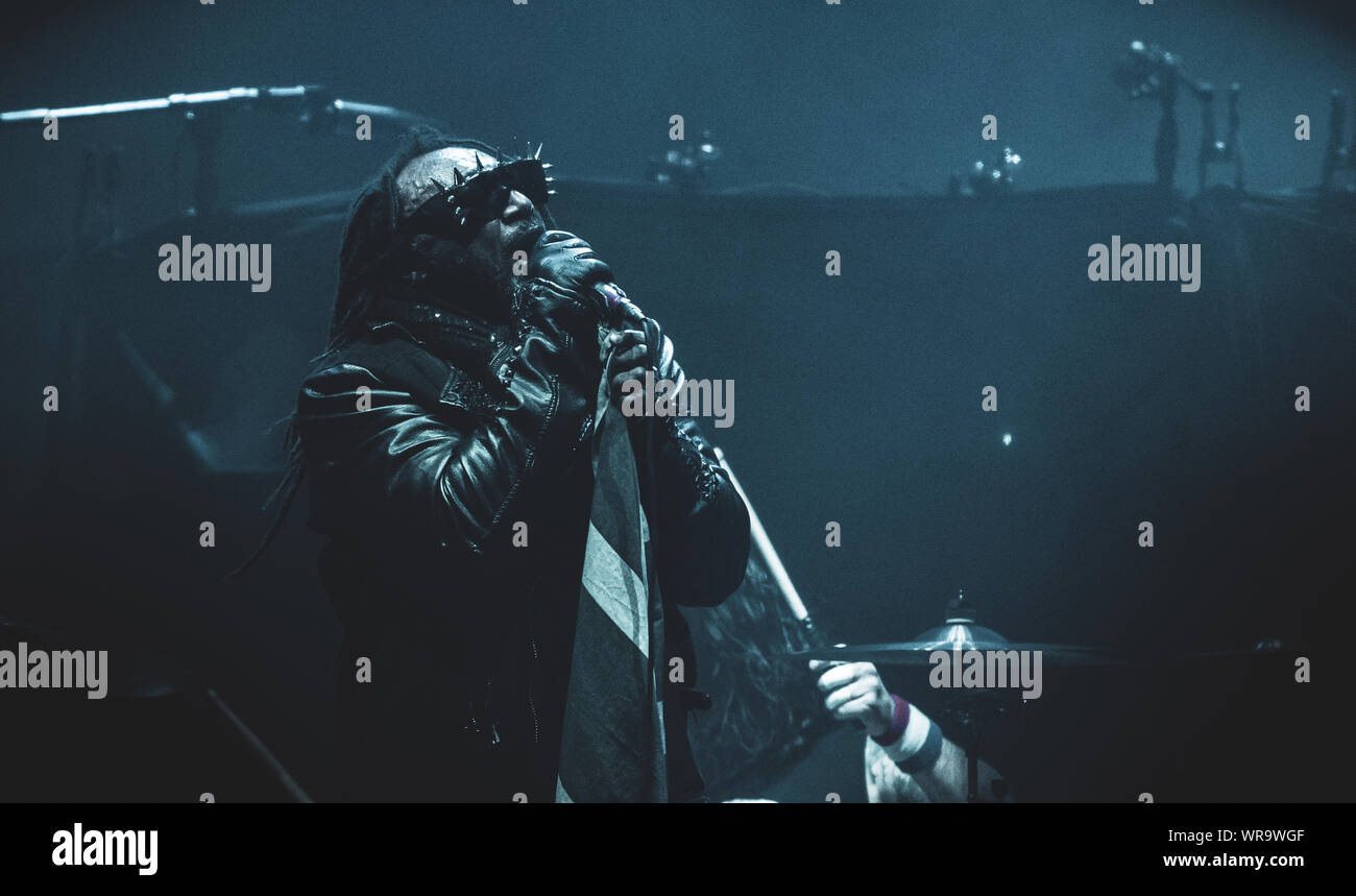 Copenhagen, Denmark. 3rd, May 2019. The Welsh metal band Skindred ...