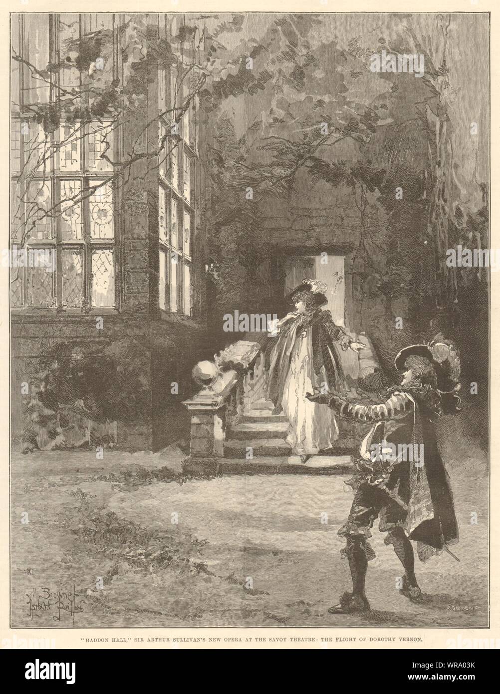 Haddon Hall Sir Arthur Sullivan's opera Savoy Theatre Dorothy Vernon ...
