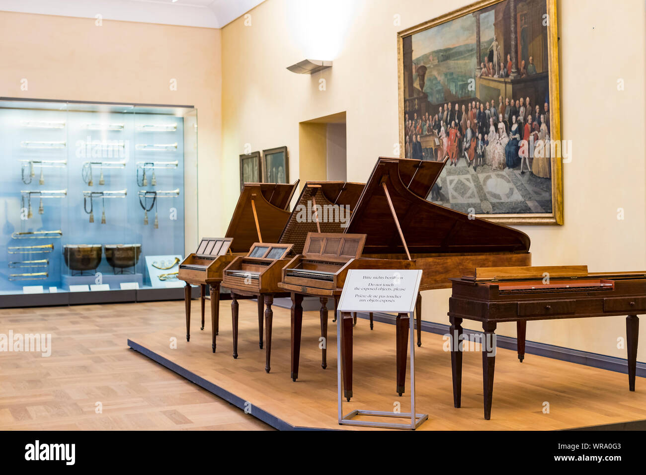 MUNICH, GERMANY - NOVEMBER 27, 2018 : The Represents an exposition of ...