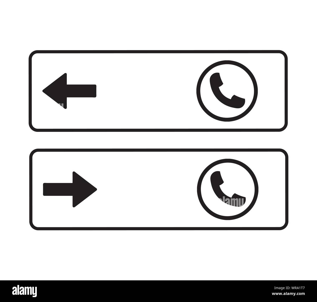 Old telephone sign Black and White Stock Photos & Images - Alamy