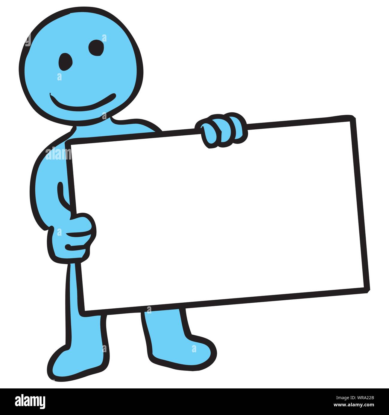 Mock up signboard on Stock Vector Images - Alamy