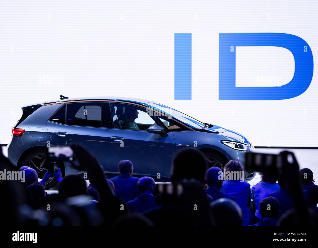 10 September 2019, Hessen, Frankfurt/Main: The Volkswagen brand's new ...