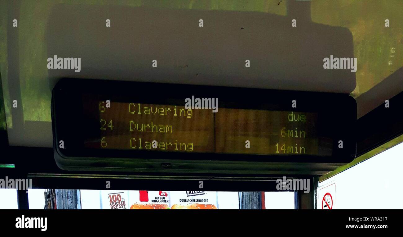 Announcement board station hi-res stock photography and images - Alamy