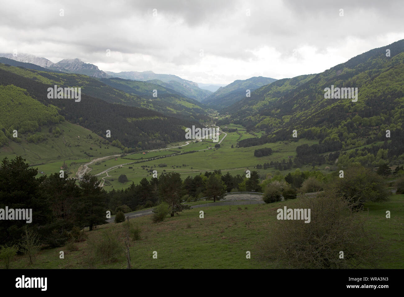 Ao de Belagua in the Roncal Valley Navarra Region Spain Stock Photo - Alamy