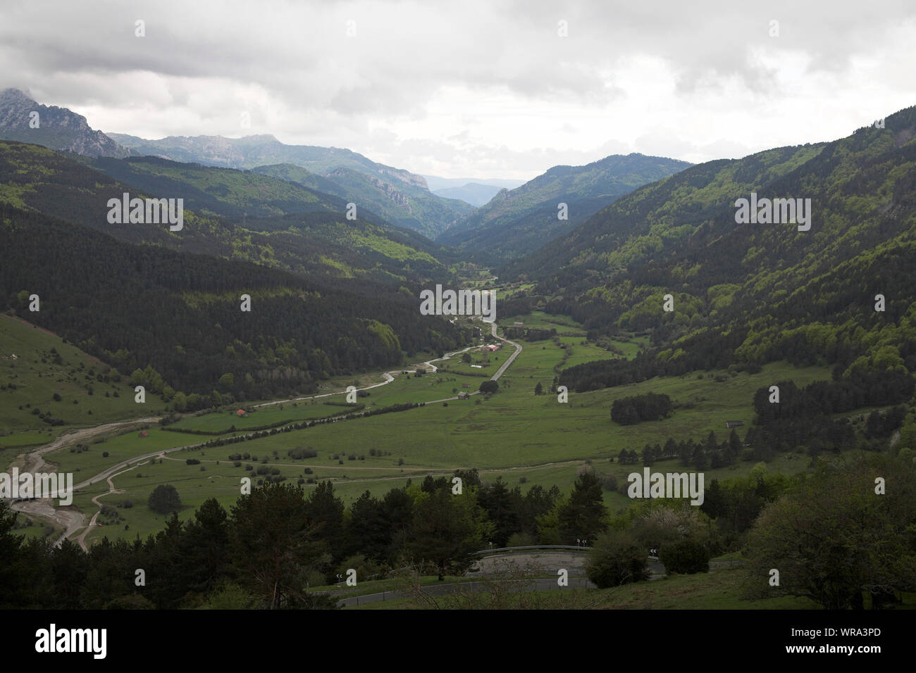 Ao de Belagua in the Roncal Valley Navarra Region Spain Stock Photo - Alamy