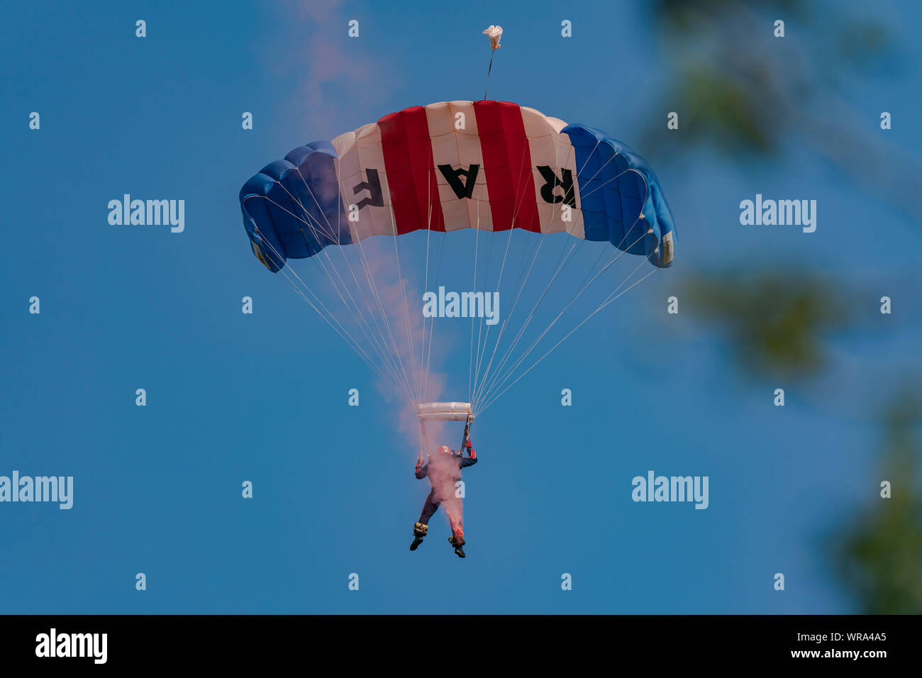 RAF Falcons parachute display team Stock Photo - Alamy