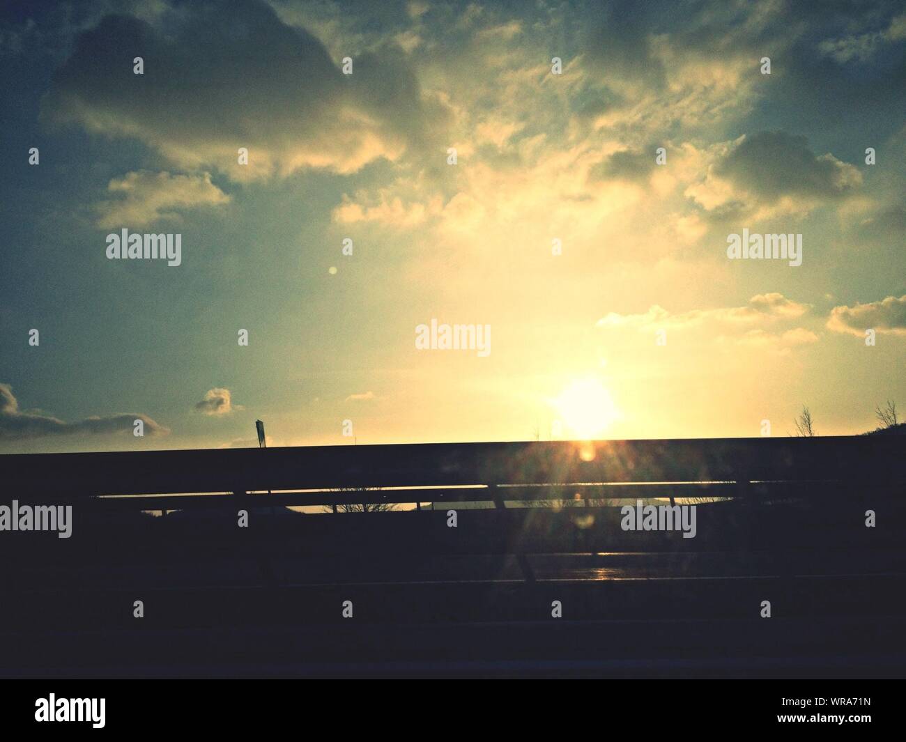 Silhouette railing hi-res stock photography and images - Alamy