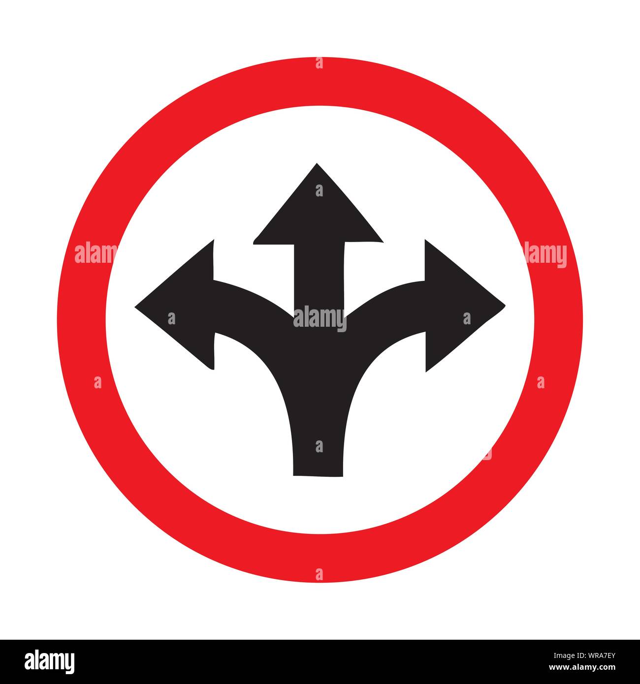 Road traffic sign pictogram Stock Vector Images - Alamy
