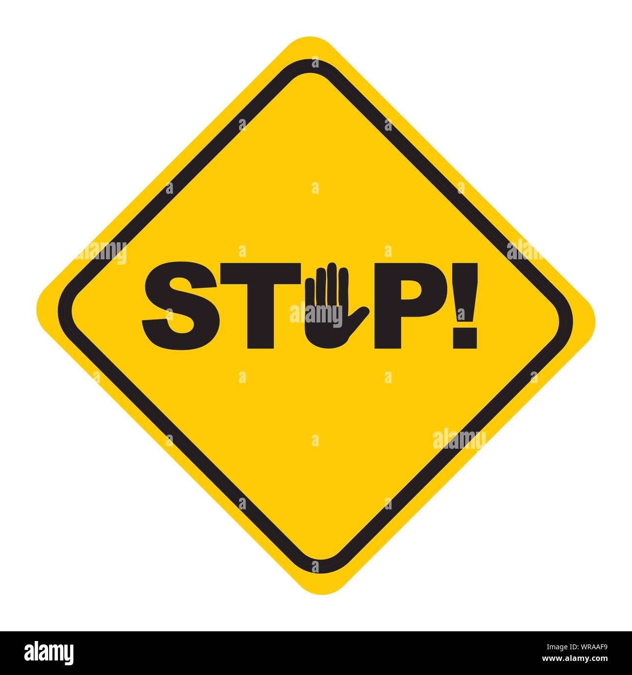 stop road sign Stock Vector Image & Art - Alamy