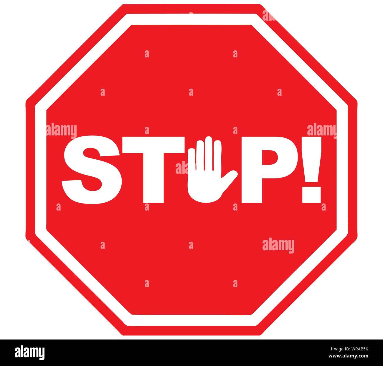 stop road sign Stock Vector Image & Art - Alamy