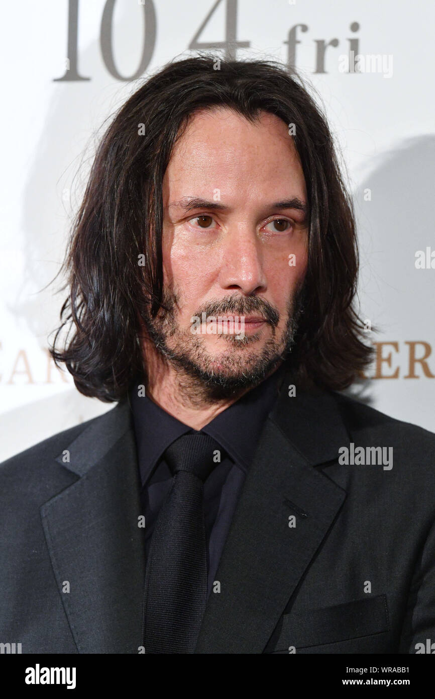 Tokyo, Japan. 10th Sep 2019. Keanu Reeves attends the Japan premiere of ...